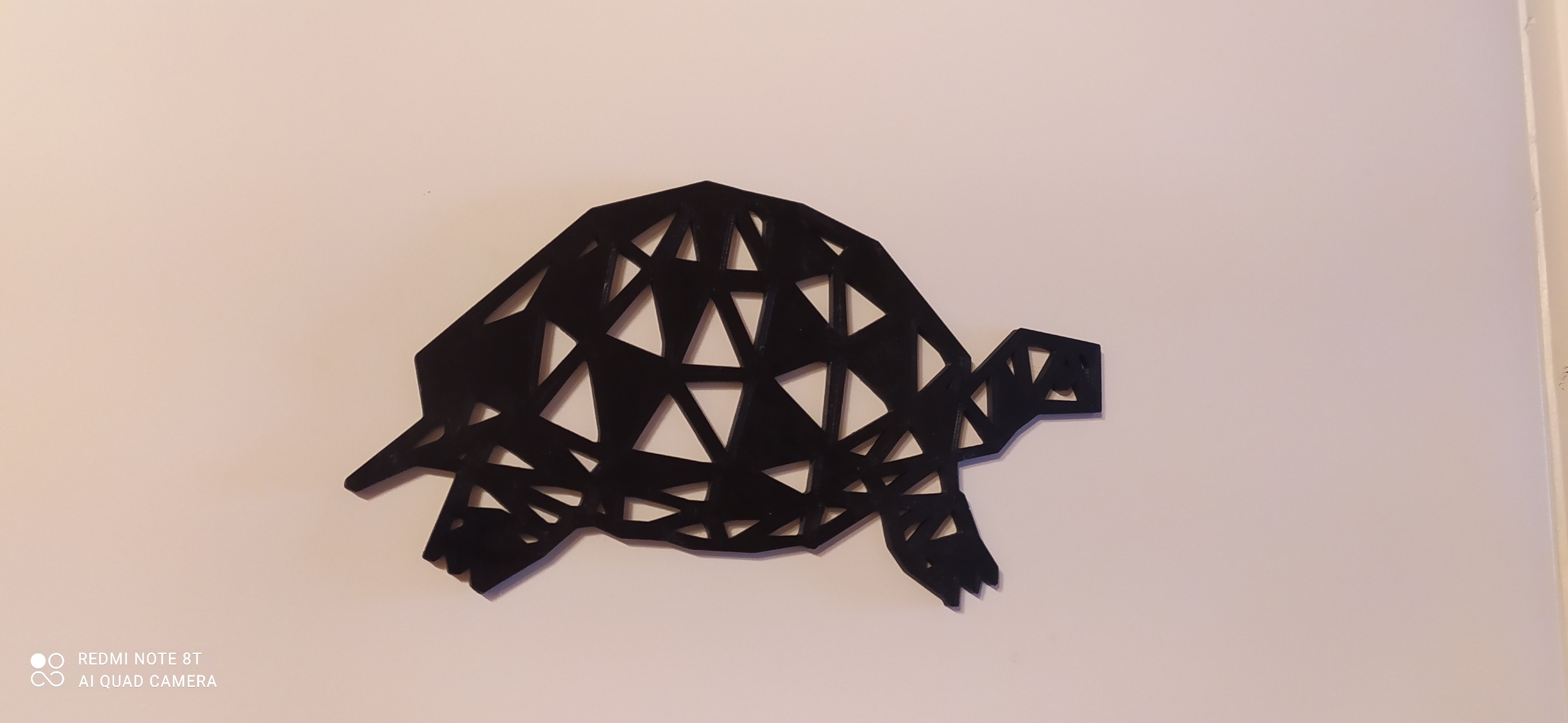 STL file 3D wall origami - turtle 🐢・3D print model to download・Cults
